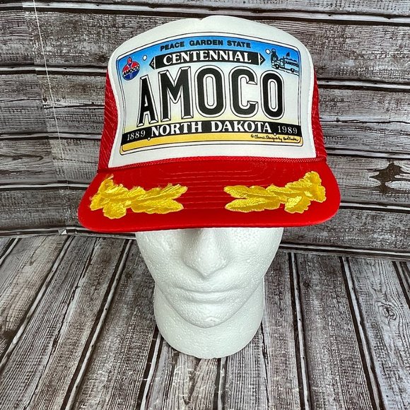 nissin | Accessories | Vintage Amoco North Dakota Centennial Baseball ...